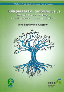 Index for Inclusion. Guía para la educación inclusiva – Biblioteca ...