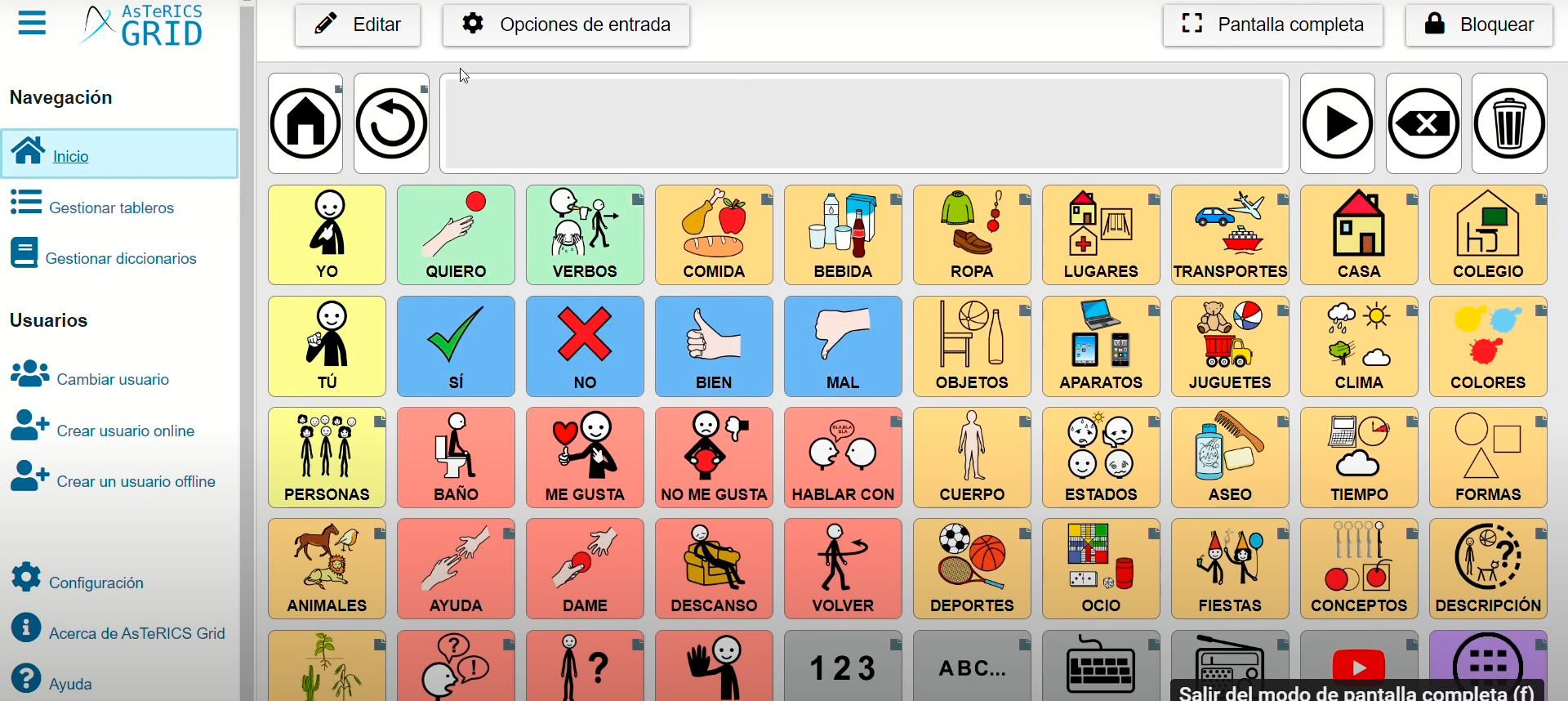 AsTeRICS Grid | Recursos educativos TIC